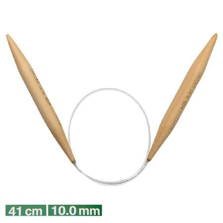Agulha Circular de Tricô Takumi Clover Bambu 3016-16