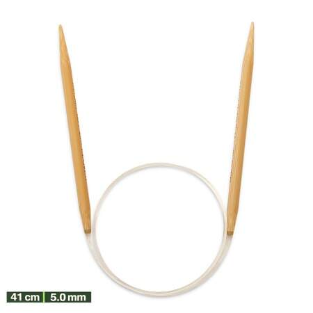 Agulha Circular de Tricô Takumi Clover Bambu 3016-16