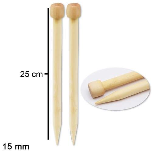 Agulha Para Tricô de Bambu Takumi Clover Ref.3011