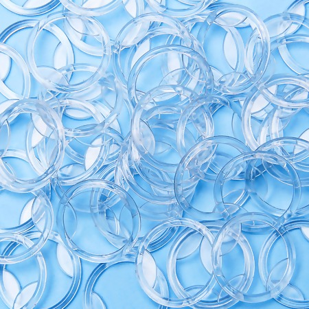 Argola Plástica APA 005 Fermoplast 18mm com 100 Und