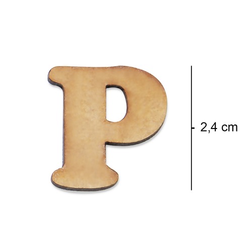 Letras de MDF G Ref.702 2,4cm