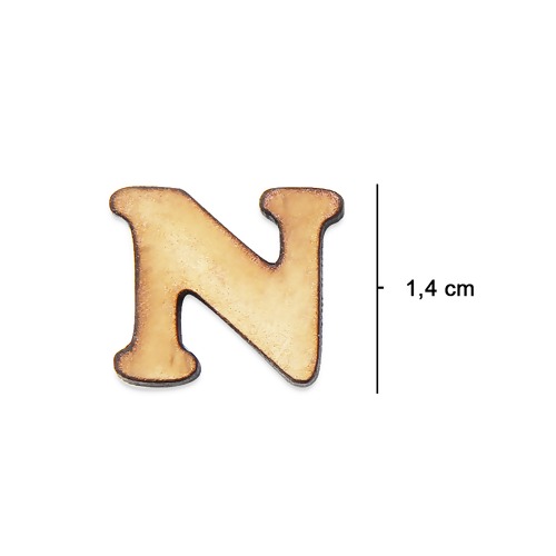 Letras de MDF P Ref.703 1,4cm
