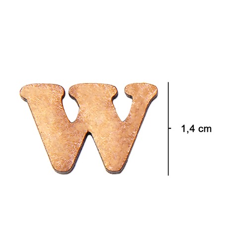 Letras de MDF P Ref.703 1,4cm