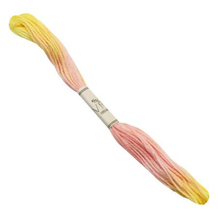 Linha Meada Tingida Tie Dye VM Feito à Mão 8mts
