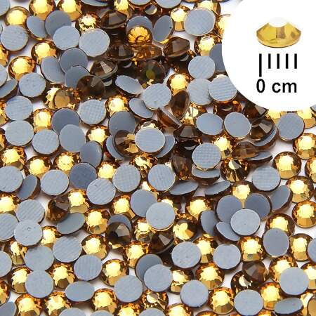 Strass Base Reta Hotfix Redondo 4mm SS16 com 20g