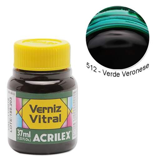 Verniz Acrilex Vitral Ref.8140 37ml