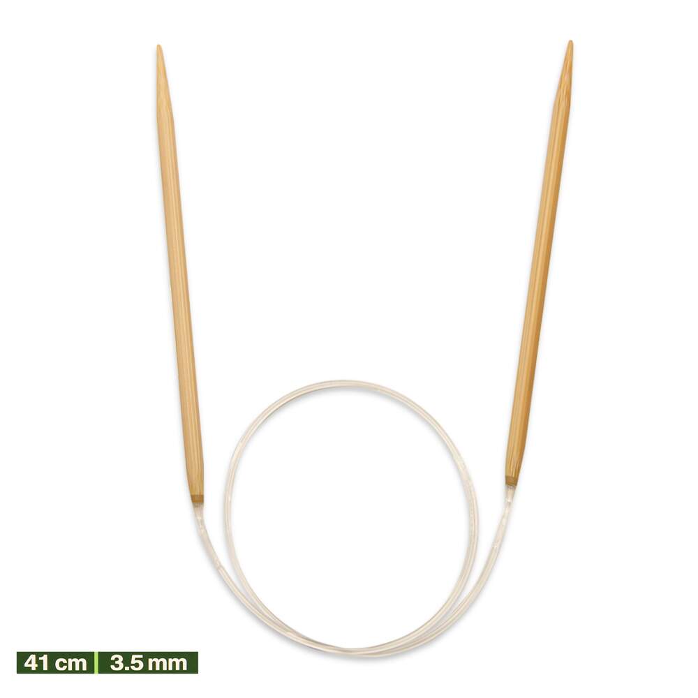 Agulha Circular de Tricô Takumi Clover Bambu 3016-16