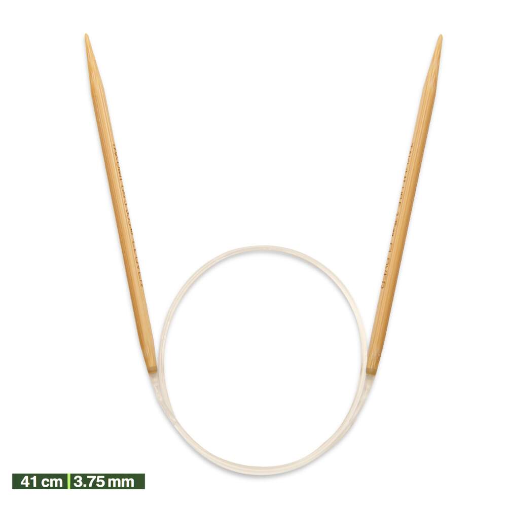 Agulha Circular de Tricô Takumi Clover Bambu 3016-16