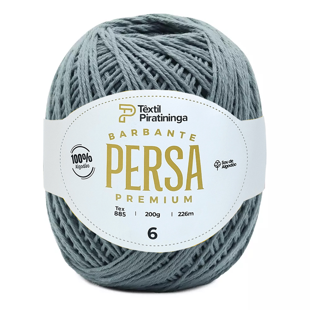 Barbante Persa Premium Têxtil Piratininga N.6 200g 226mts