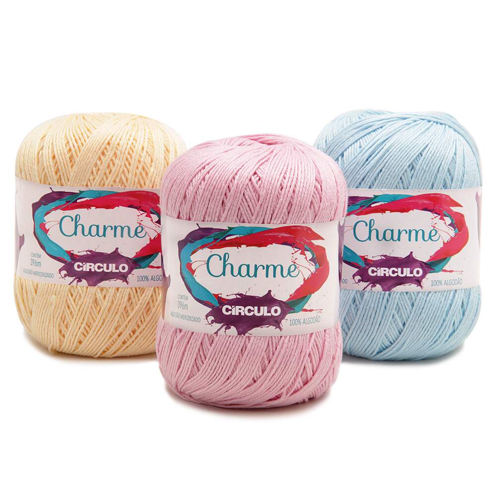 Linha Charme Circulo Candy Colors 396mt