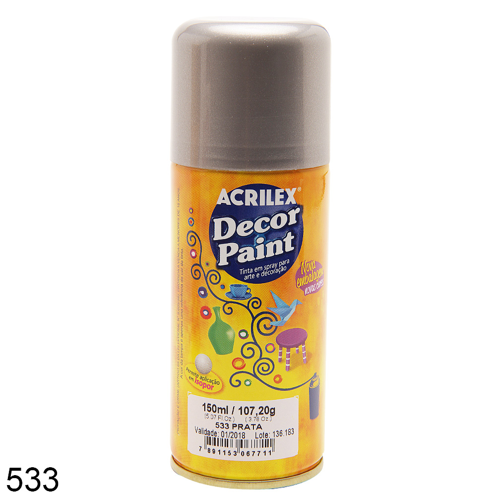 Tinta Acrilex Decor Paint Ref.10150 150ml