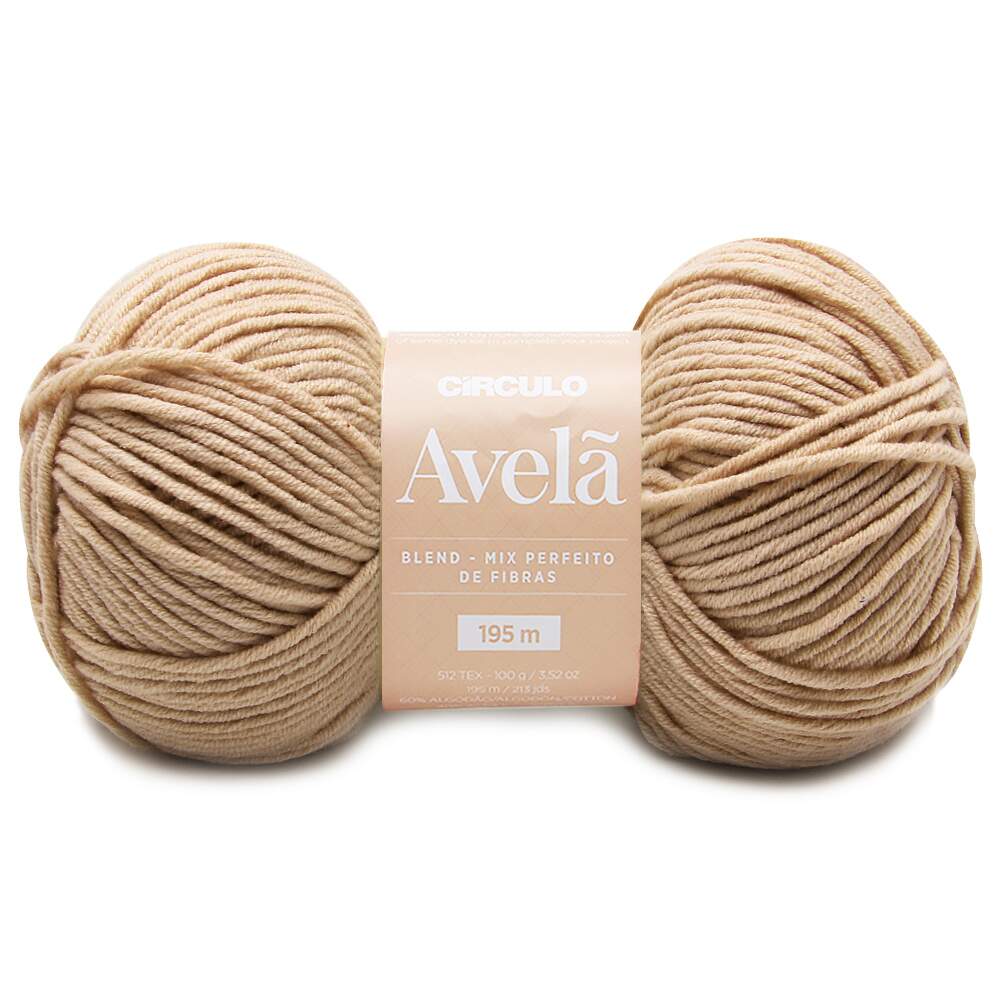 Fio Avelã Circulo 100g