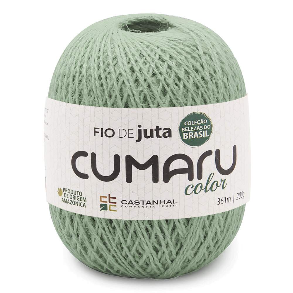 Fio de Juta Color Cumaru Castanhal 200g 361mts