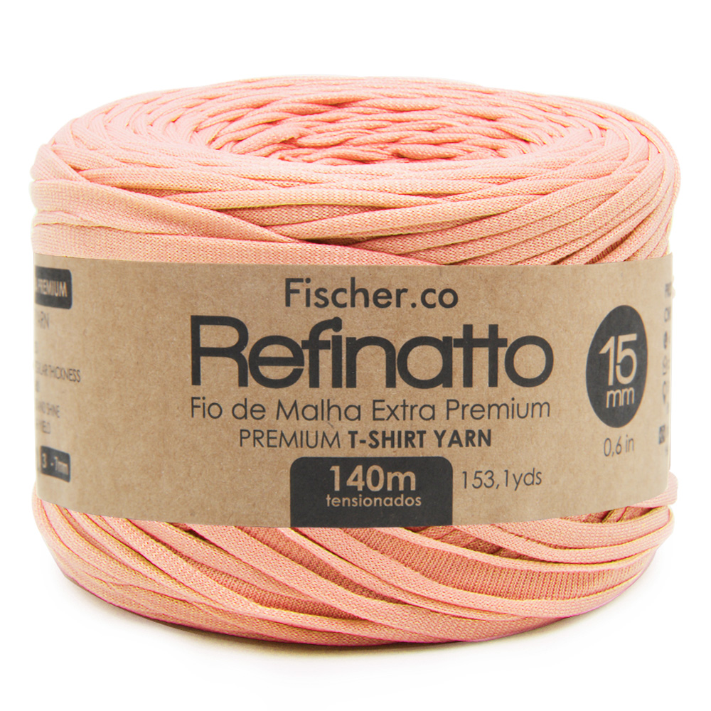Fio de Malha Extra Premium Refinatto Fischer 15mm 140mts