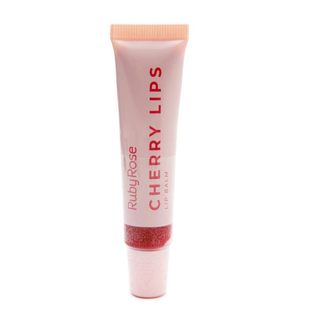 Gloss Lip Balm Labial Cherry Lips Ruby Rose 15g