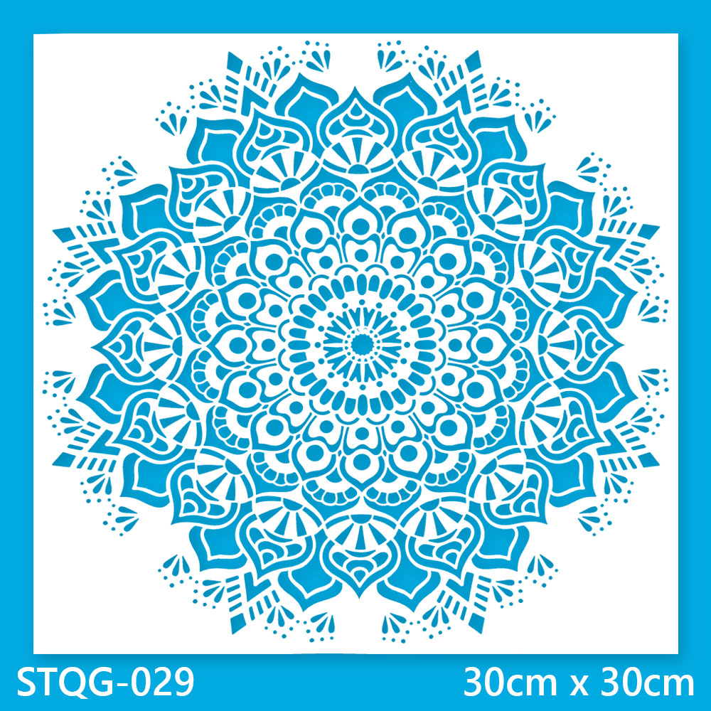 Stencil Litoarte STQG 30x30cm