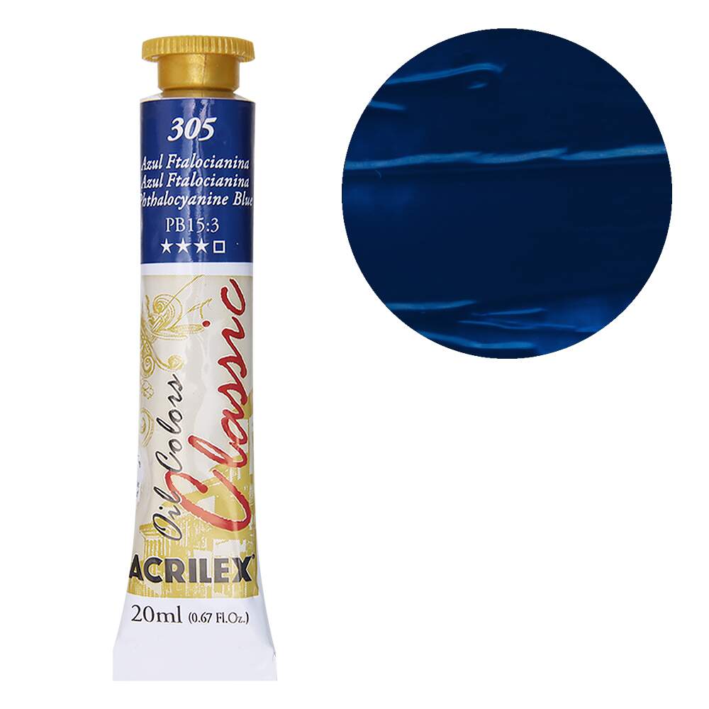 Tinta Acrilex Óleo Oil Colors Ref.14123 com 20ml