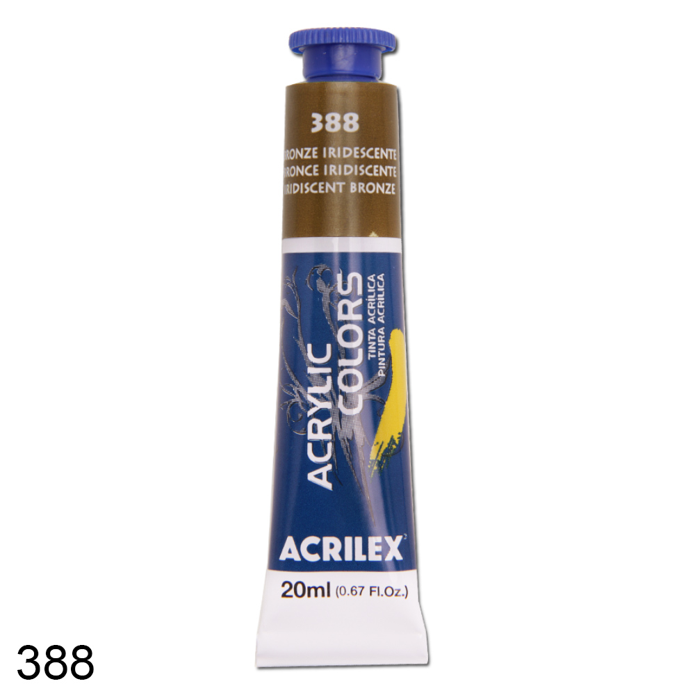Tinta Acrilex Acrylic Colors Metálica Ref.13123 20ml