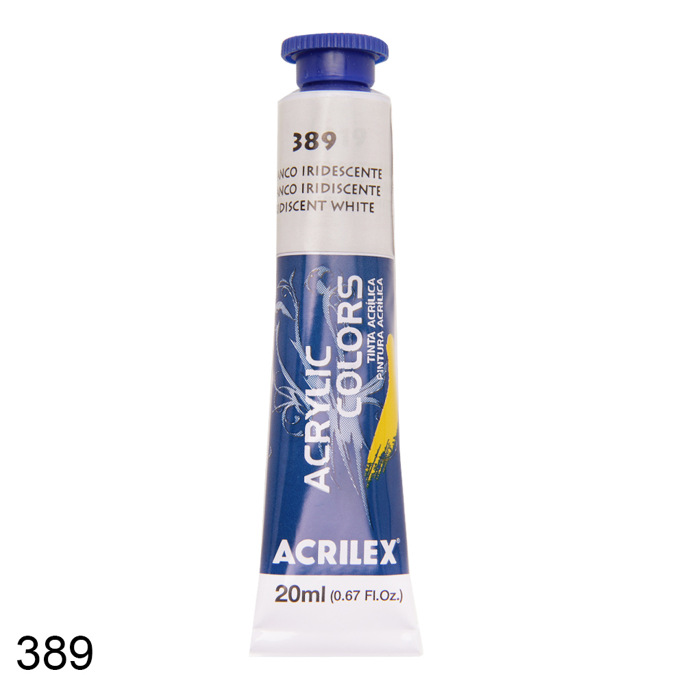 Tinta Acrilex Acrylic Colors Metálica Ref.13123 20ml