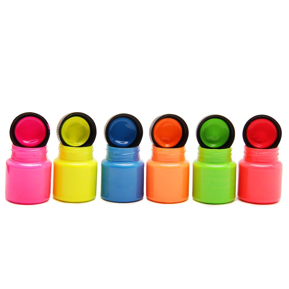 Tinta Acrilex Nature Colors Neon Ref.03906 6x10ml com 06 Und