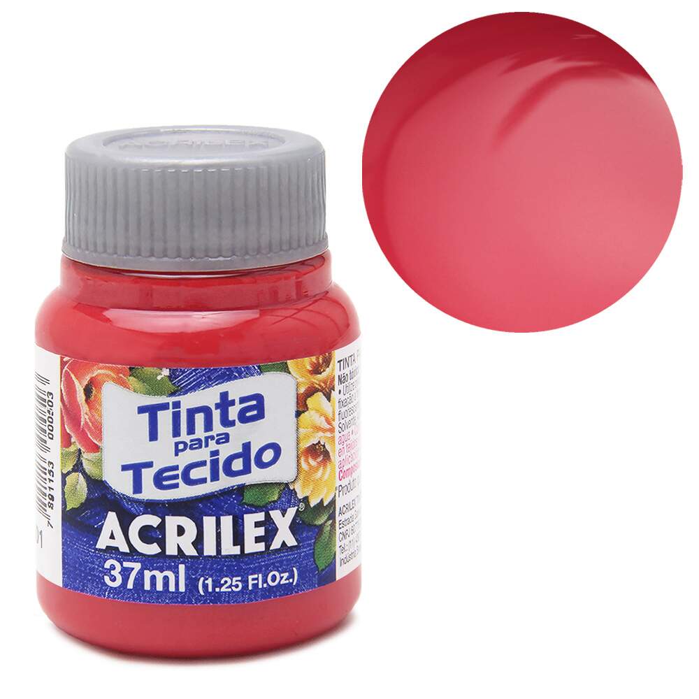 Tinta Acrilex Para Tecido Fosca Ref.4140 37ml