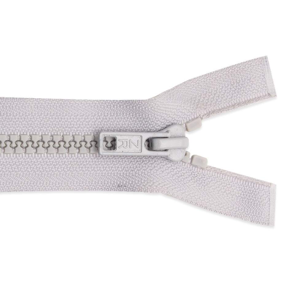 Zíper Separável Plástico 25cm 6mm com 05Und