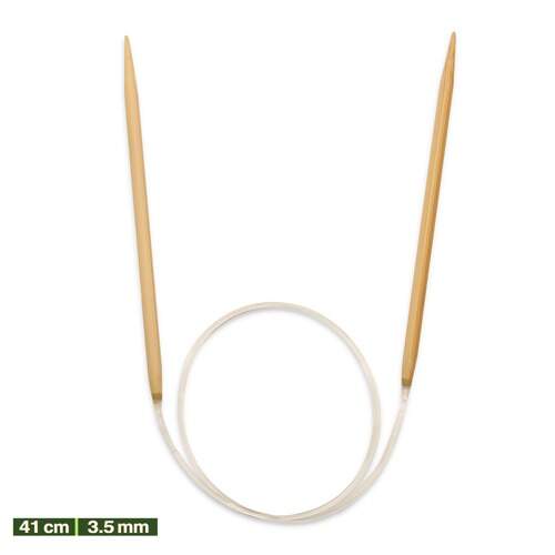 Agulha Circular de Tricô Takumi Clover Bambu 3016-16